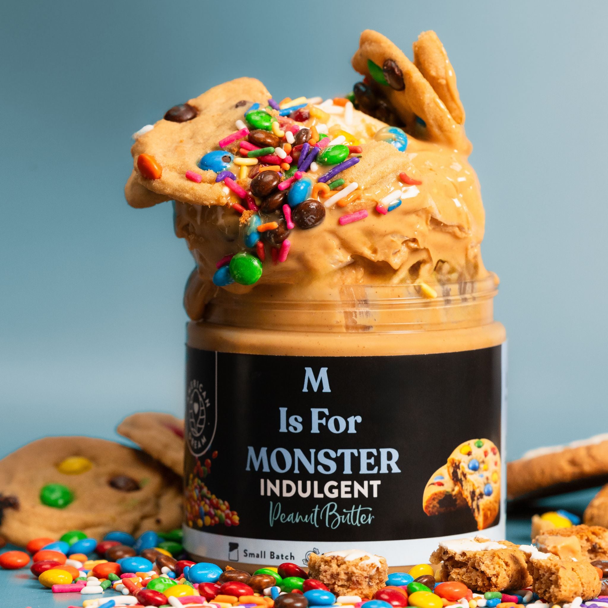 M Is For Monster Peanut Butter – American Dream Nut Butter