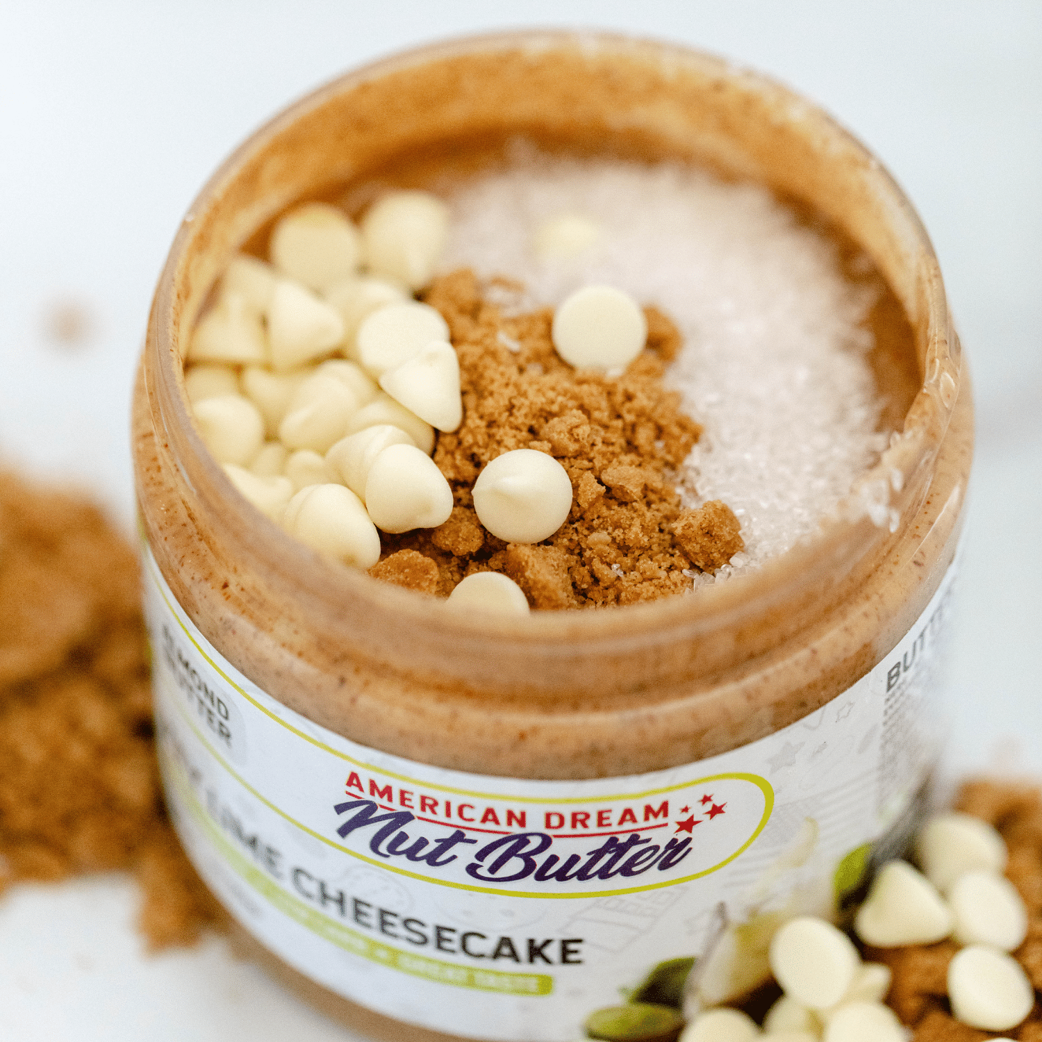 Gluten-Free Key Lime Cheesecake Almond Butter – American Dream Nut Butter
